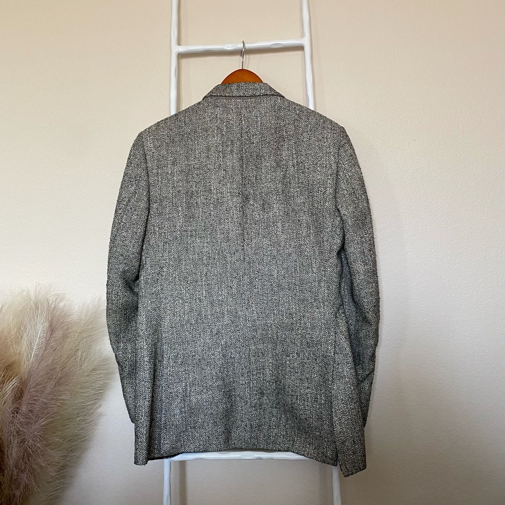 Daniel Hechter Herringbone Wool Men's Suit - Gem